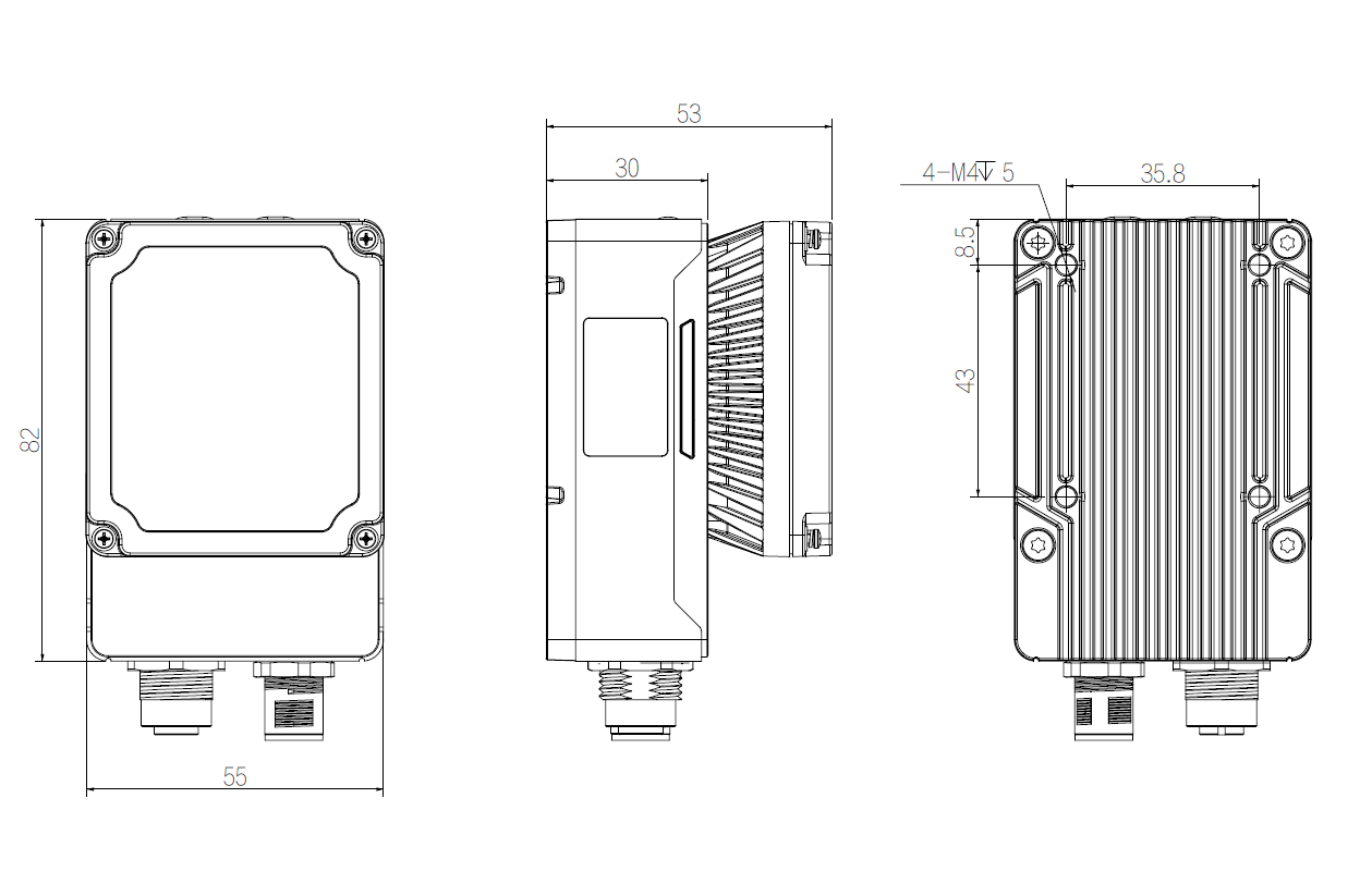 华睿R5000系列智能读码器-产品中心-深圳市智科条码技术有限公司-自动标识与数据采集设备供应商